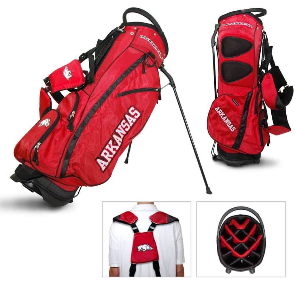 Arkansas Razorbacks Golf Stand Bag - Detroit Game Gear