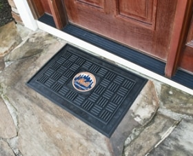 New York Mets 19"x30" Medallion Door Mat - Detroit Game Gear