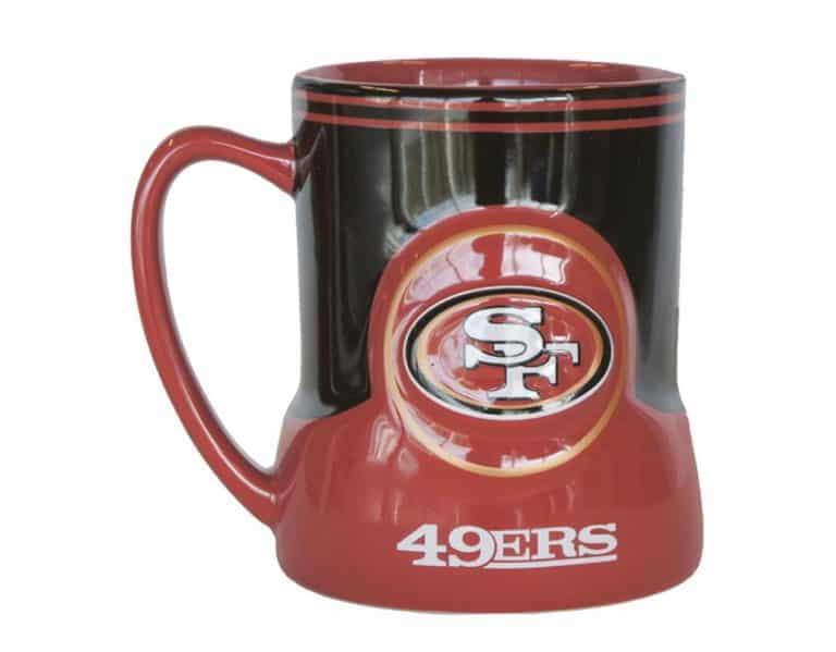 San Francisco 49ers Coffee Mug - 18oz Game Time - Detroit Game Gear