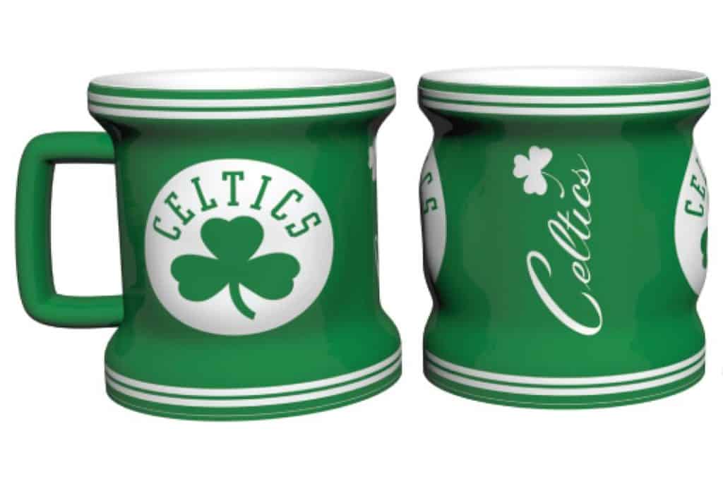 Boston Celtics Sculpted Mini Mug Shot Glass - Detroit Game Gear