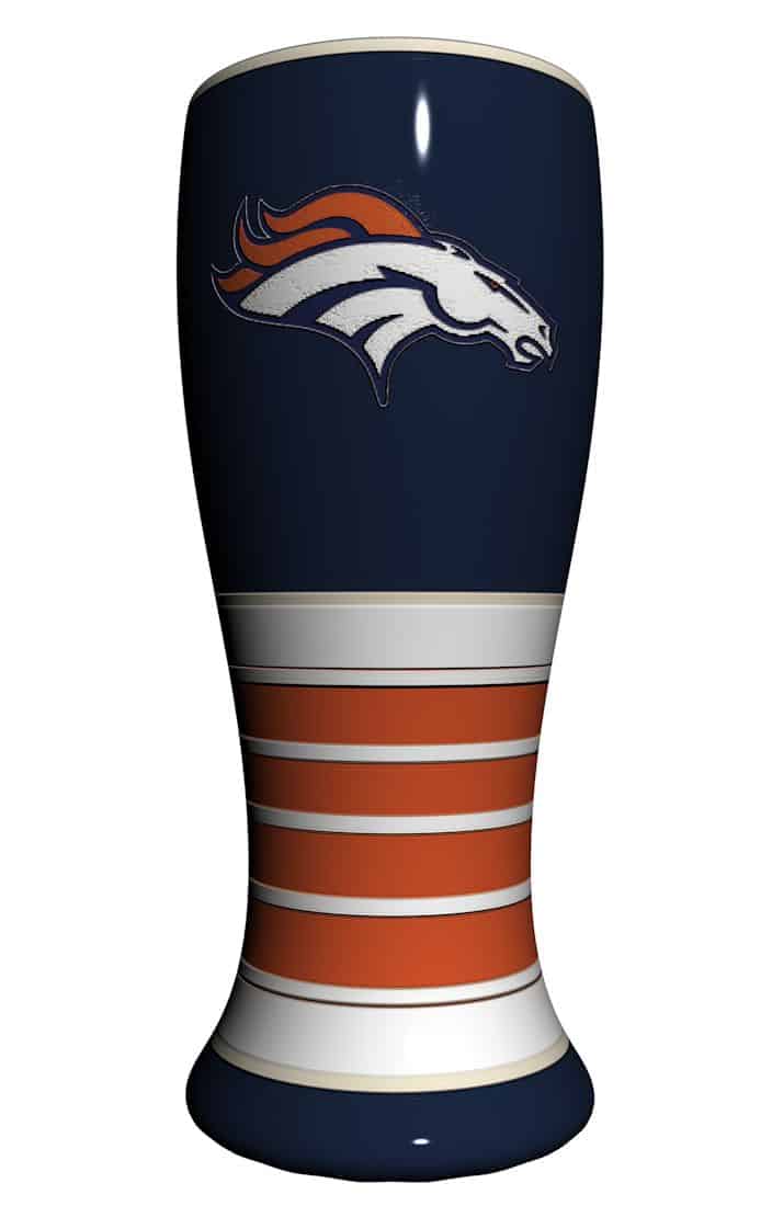 Denver Broncos Artisan Pilsner Glass - Detroit Game Gear
