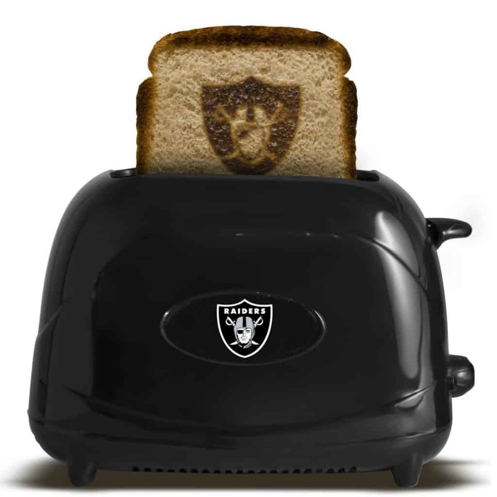 Oakland Raiders Toaster - Black - Detroit Game Gear