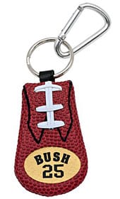 New Orleans Saints Reggie Bush Classic Football Keychain - Detroit Game ...