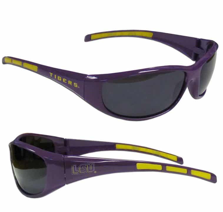 LSU Tigers Sunglasses - Wrap - Detroit Game Gear