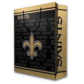 New Orleans Saints Gift Bag - Medium - Detroit Game Gear