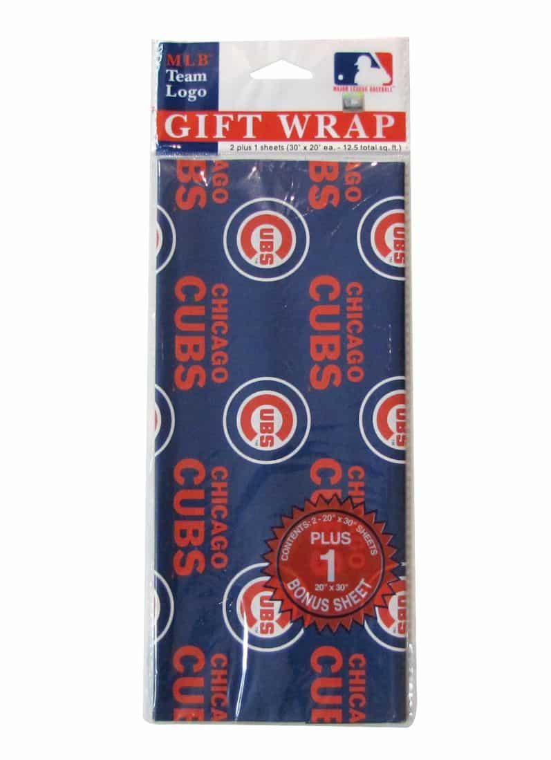 Chicago Cubs Gift Wrap - Detroit Game Gear