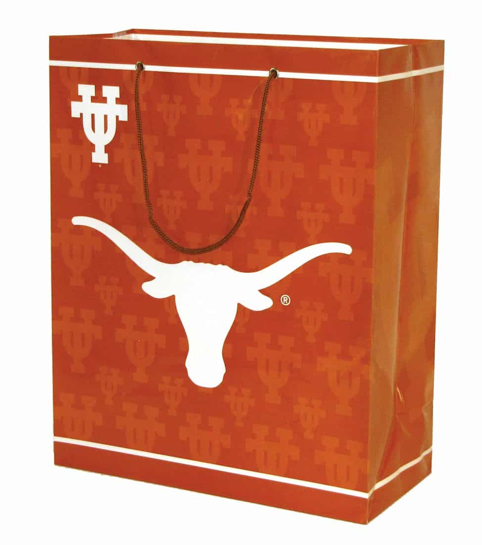 Texas Longhorns Gift Bag - Medium - Detroit Game Gear