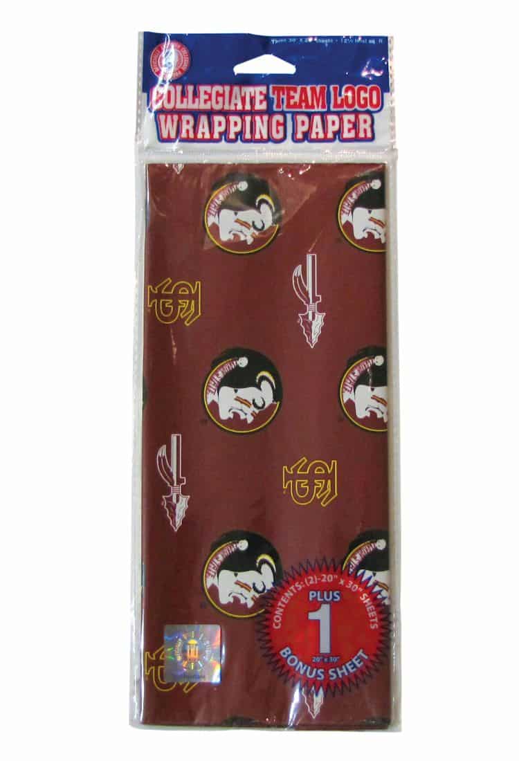 Florida State Seminoles Gift Wrap - Detroit Game Gear