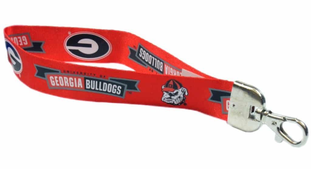 Georgia Bulldogs Wristlet Lanyard - Detroit Game Gear