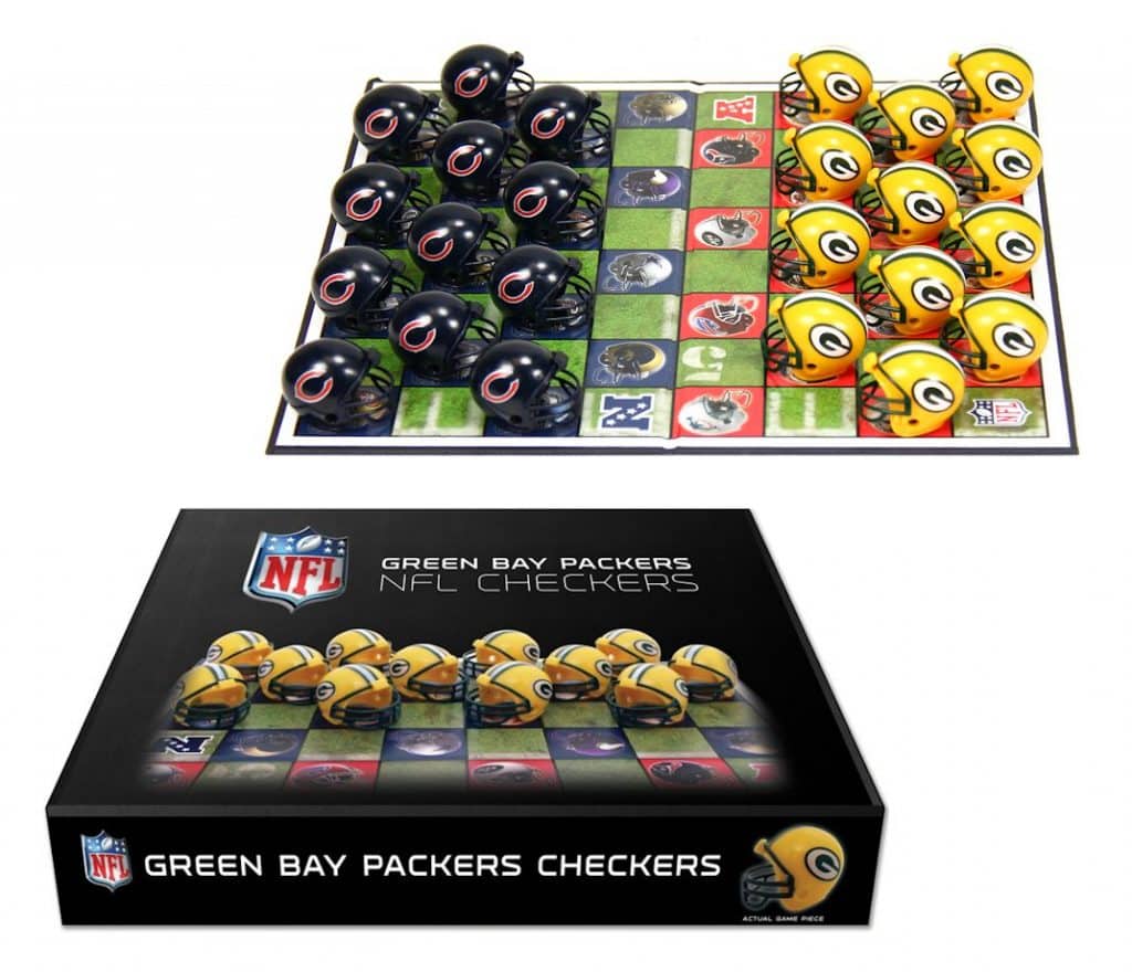 Green Bay Packers Checker Set - Detroit Game Gear
