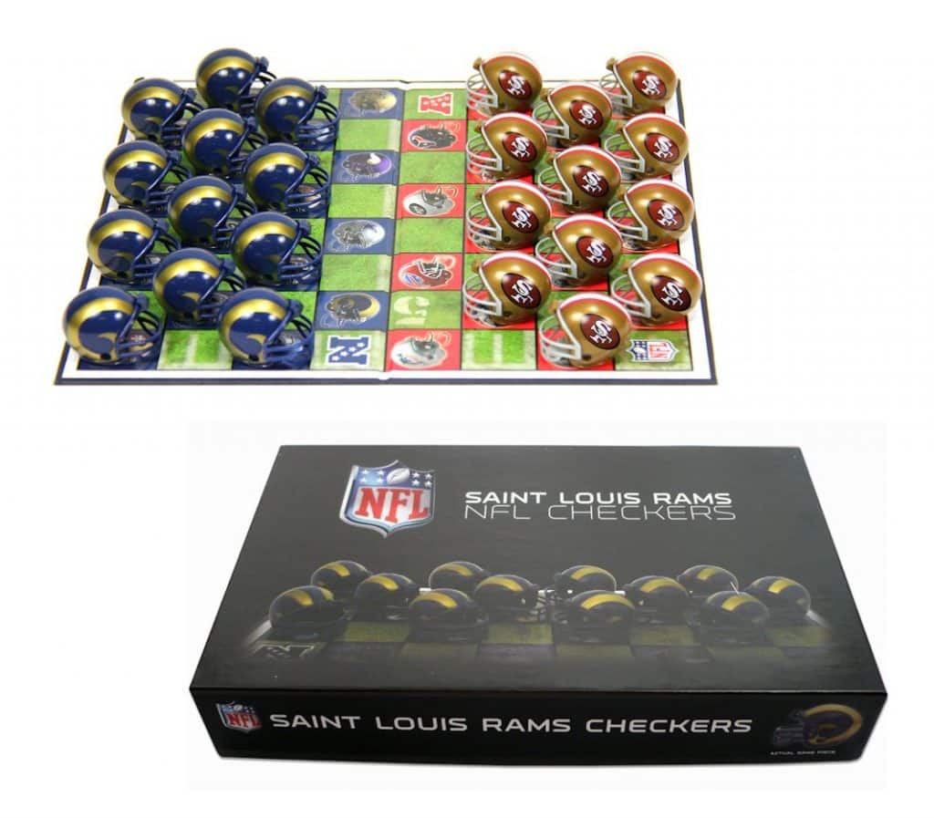 St. Louis Rams Checker Set - Detroit Game Gear
