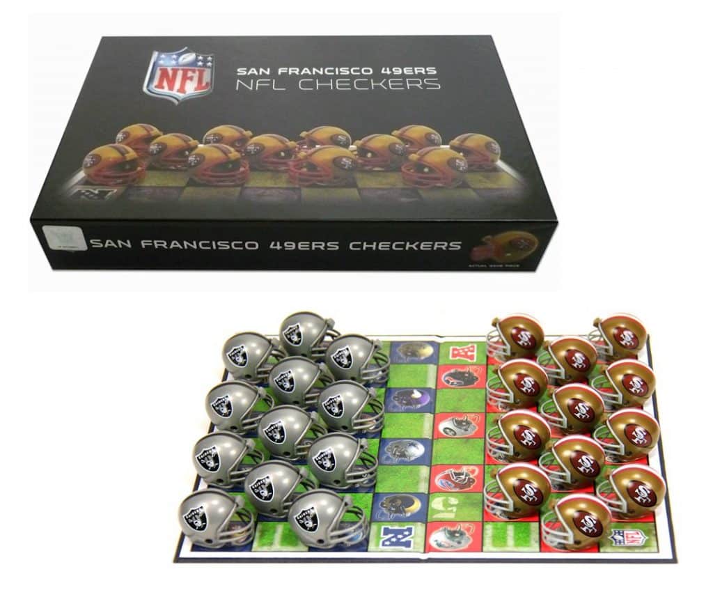 San Francisco 49ers Checker Set - Detroit Game Gear