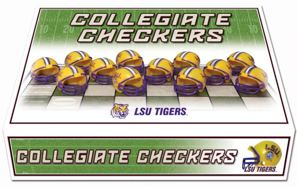 LSU Tigers Checker Set - Detroit Game Gear