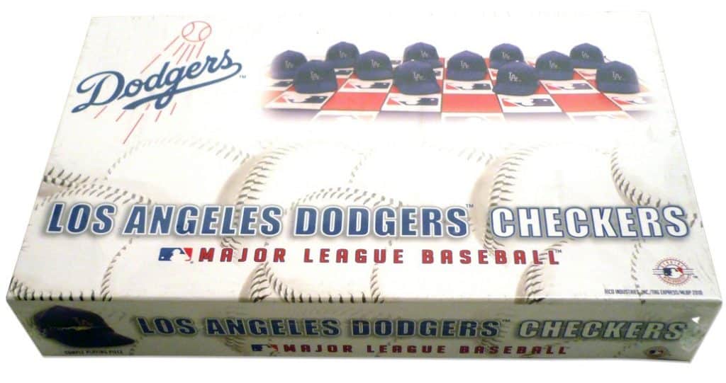 Los Angeles Dodgers Checker Set - Detroit Game Gear