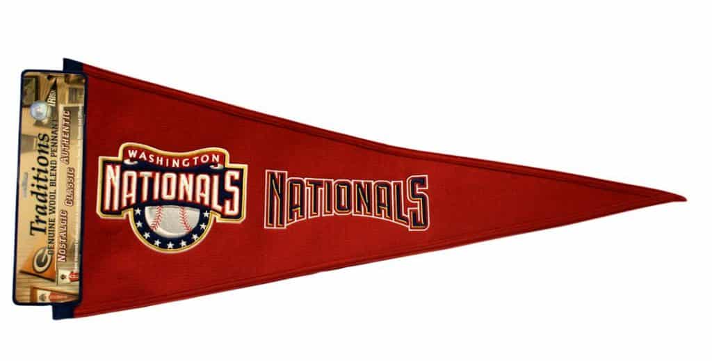 Washington Nationals Traditions Wool Pennant - Detroit Game Gear