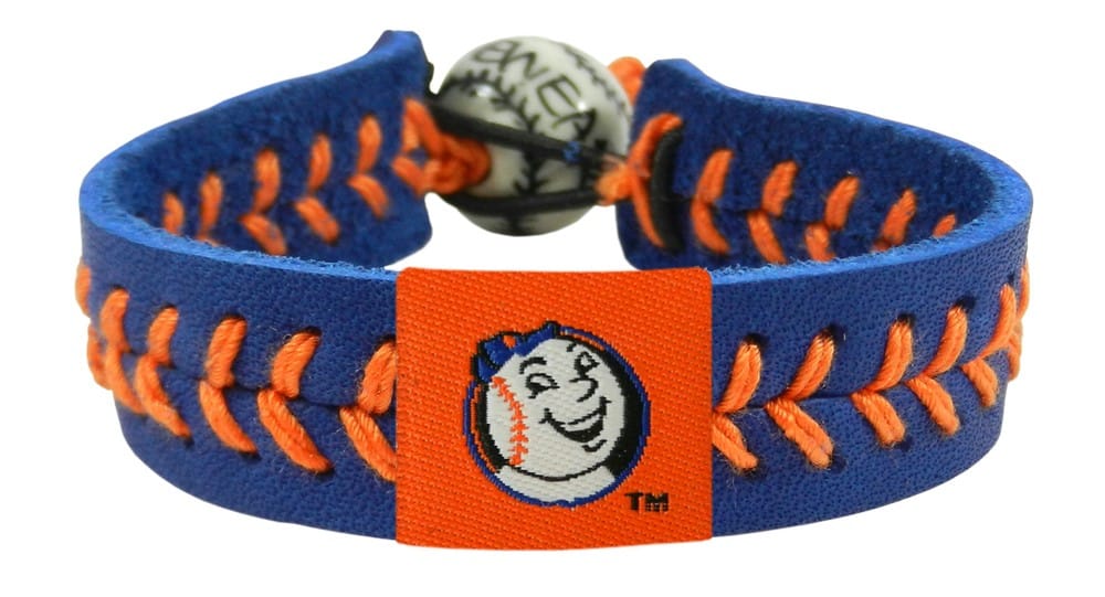 New York Mets Baseball Bracelet - Mr. Met Style - Detroit Game Gear