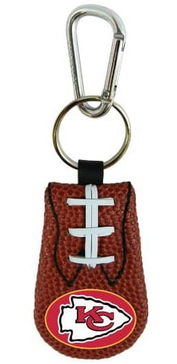 Kansas City Chiefs Classic Football Keychain - Detroit Game Gear