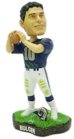 St. Louis Rams Marc Bulger Game Worn Forever Collectibles Bobble Head ...
