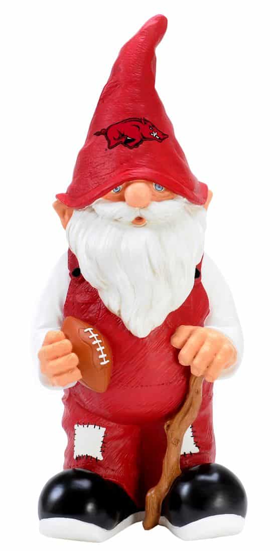 Arkansas Razorbacks Garden Gnome - 11" Male - Detroit Game Gear