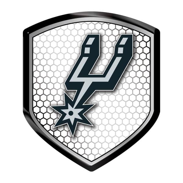 San Antonio Spurs Shield Style Reflector - Detroit Game Gear