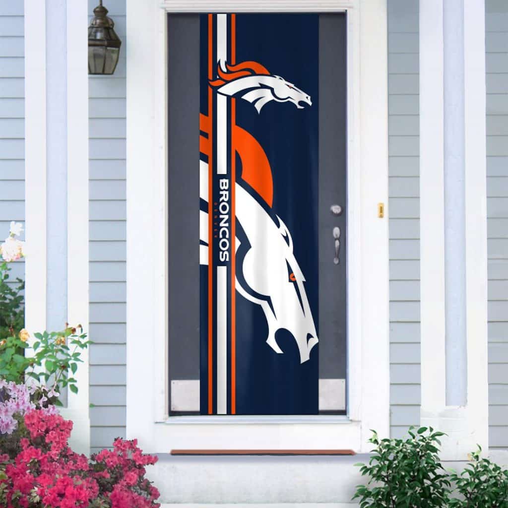 Denver Broncos Door Banner - Detroit Game Gear