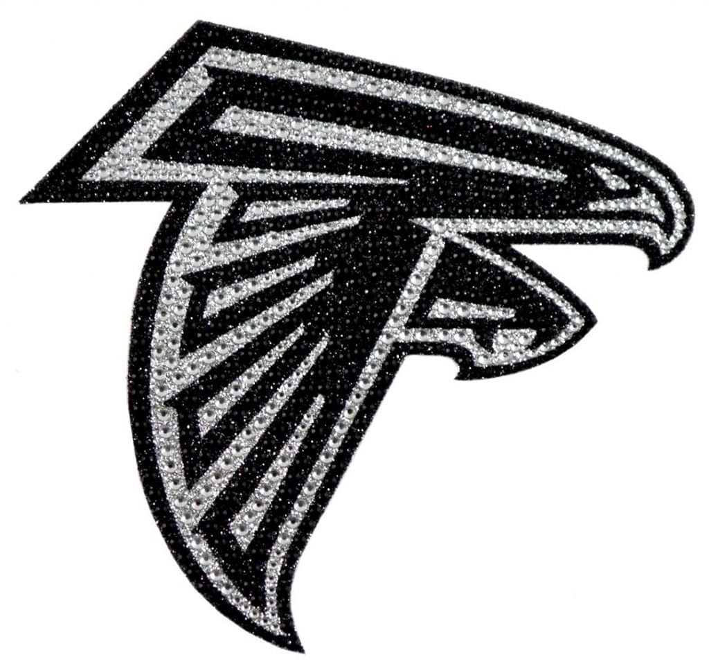 Atlanta Falcons Bling Auto Emblem - Detroit Game Gear