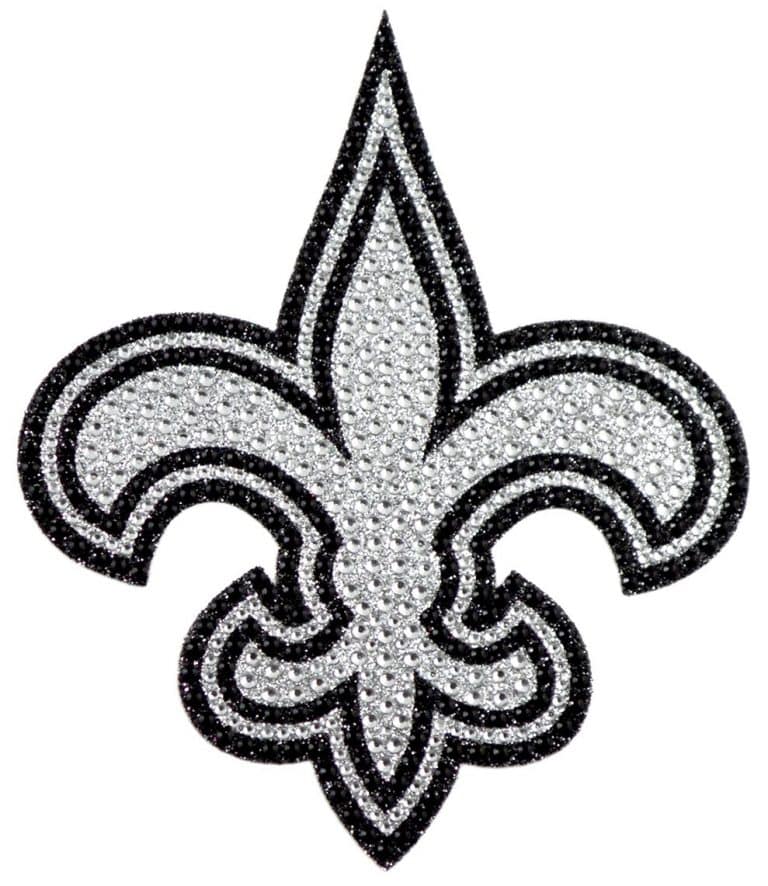 New Orleans Saints Bling Auto Emblem - Detroit Game Gear