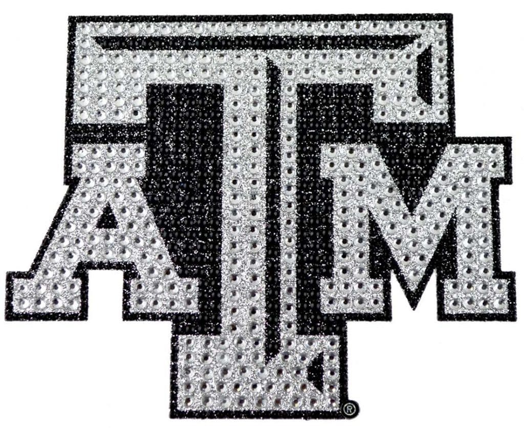 Texas A&M Aggies Bling Auto Emblem - Detroit Game Gear