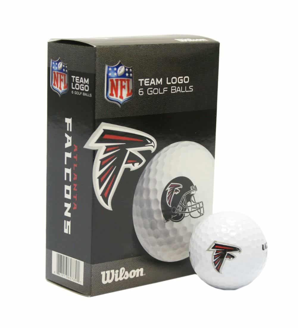 Atlanta Falcons Wilson Ultra Golf Balls - 6 Pack - Detroit Game Gear