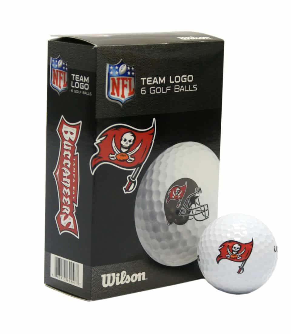 Tampa Bay Buccaneers Wilson Ultra Golf Balls - 6 Pack - Detroit Game Gear