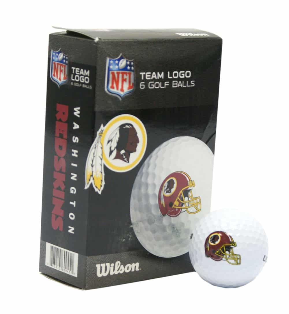 Washington Redskins Wilson Ultra Golf Balls - 6 Pack - Detroit Game Gear