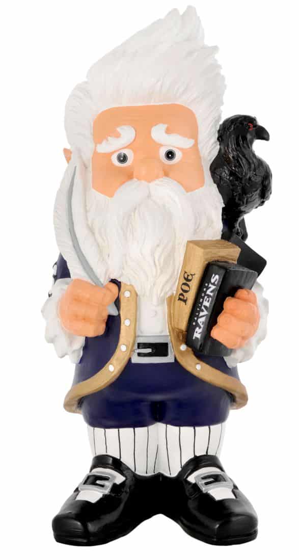 Baltimore Ravens Garden Gnome 11" Thematic - Detroit Game Gear