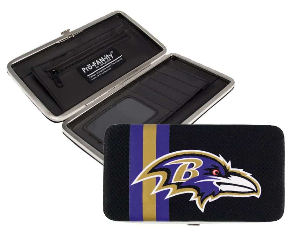 Baltimore Ravens Shell Mesh Wallet - Detroit Game Gear