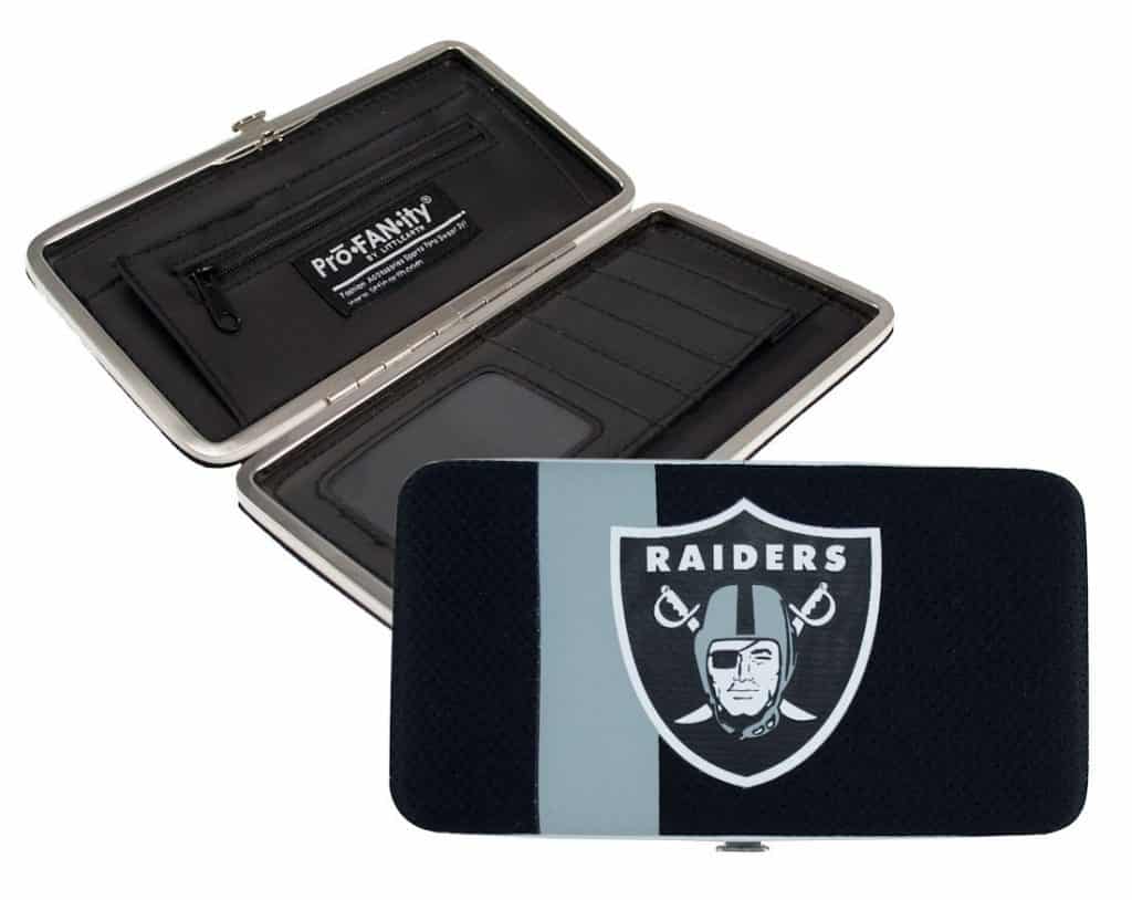 Oakland Raiders Shell Mesh Wallet - Detroit Game Gear