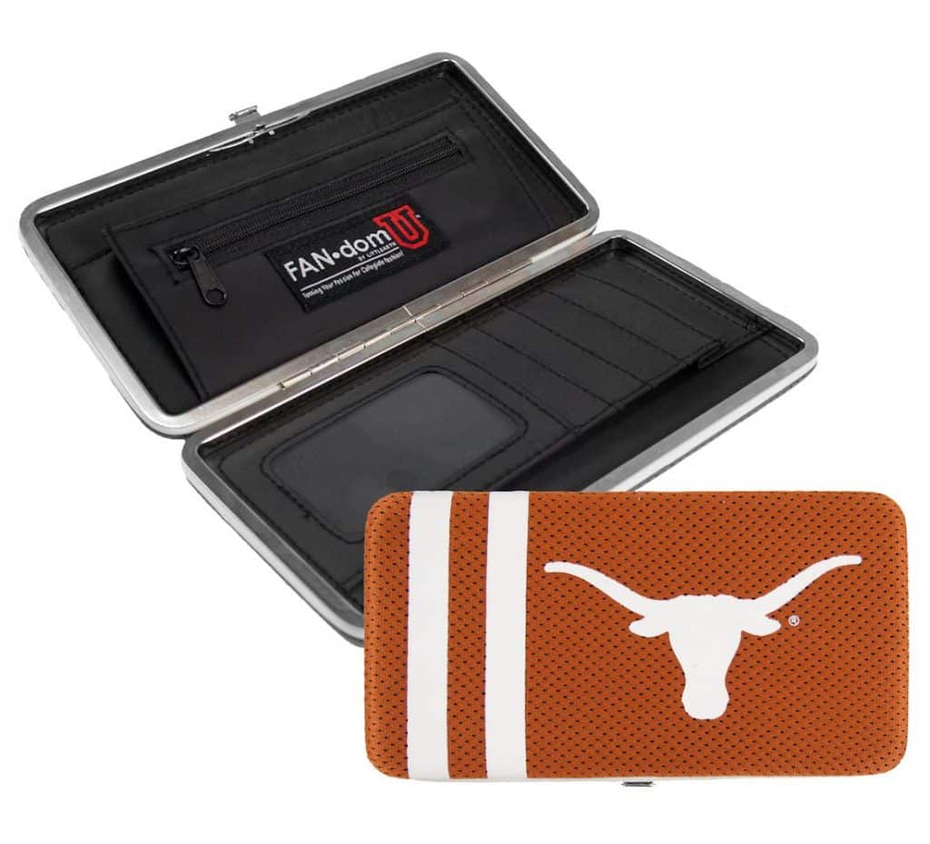 Texas Longhorns Shell Mesh Wallet - Detroit Game Gear
