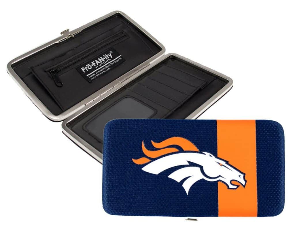 Denver Broncos Shell Mesh Wallet - Detroit Game Gear