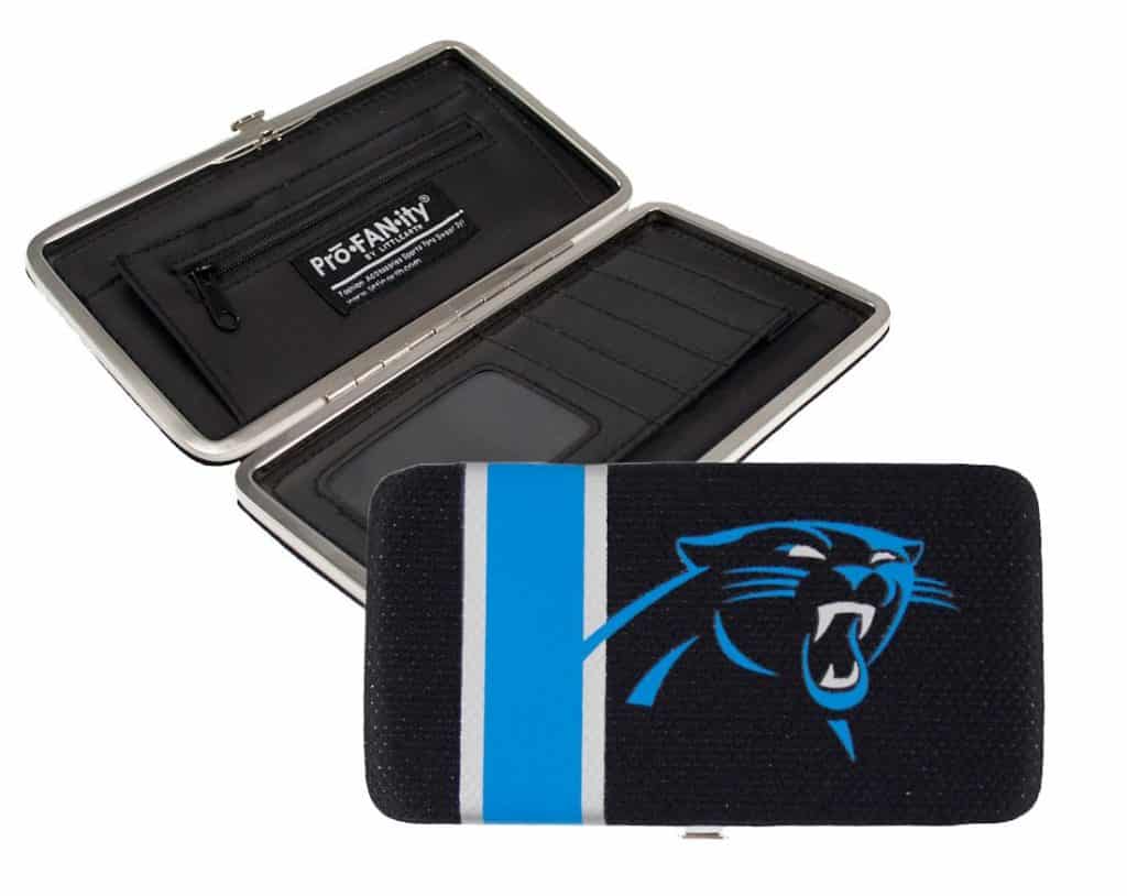 Carolina Panthers Shell Mesh Wallet - Detroit Game Gear