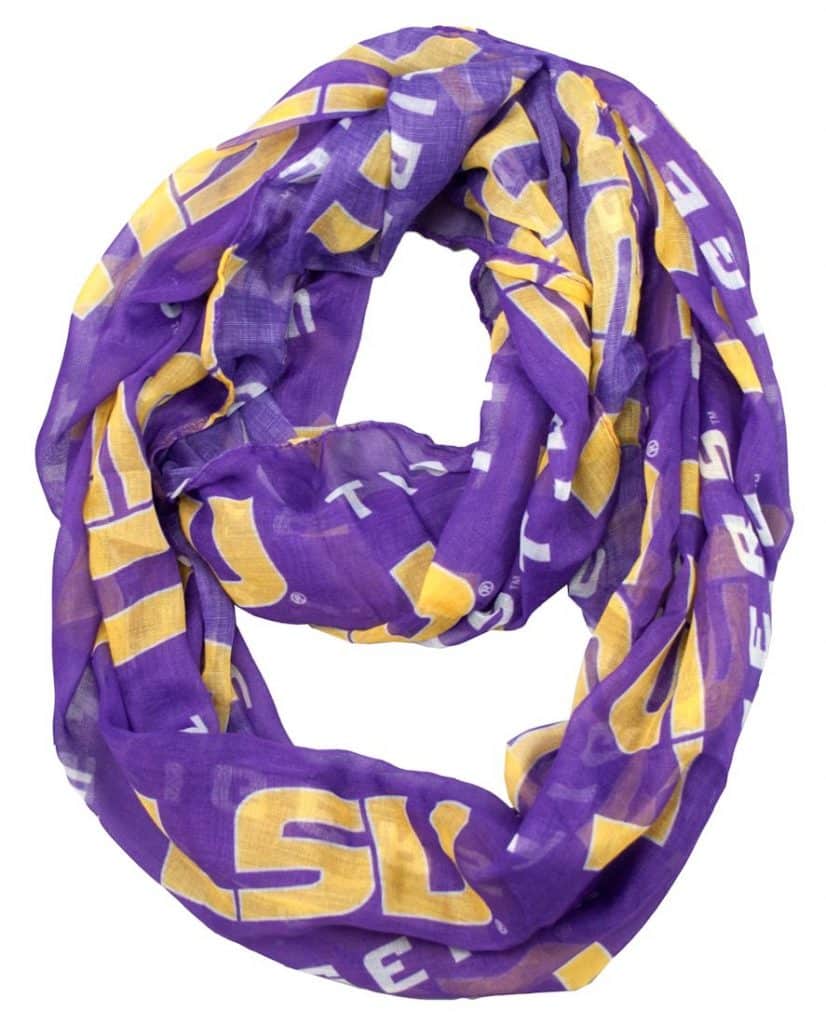 LSU Tigers Infinity Scarf - Detroit Game Gear