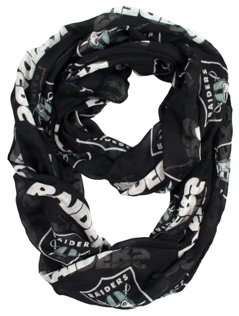 Oakland Raiders Infinity Scarf - Detroit Game Gear