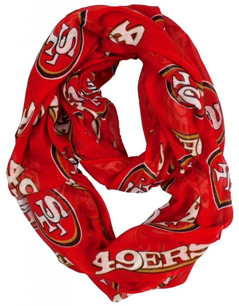 San Francisco 49ers Infinity Scarf - Detroit Game Gear