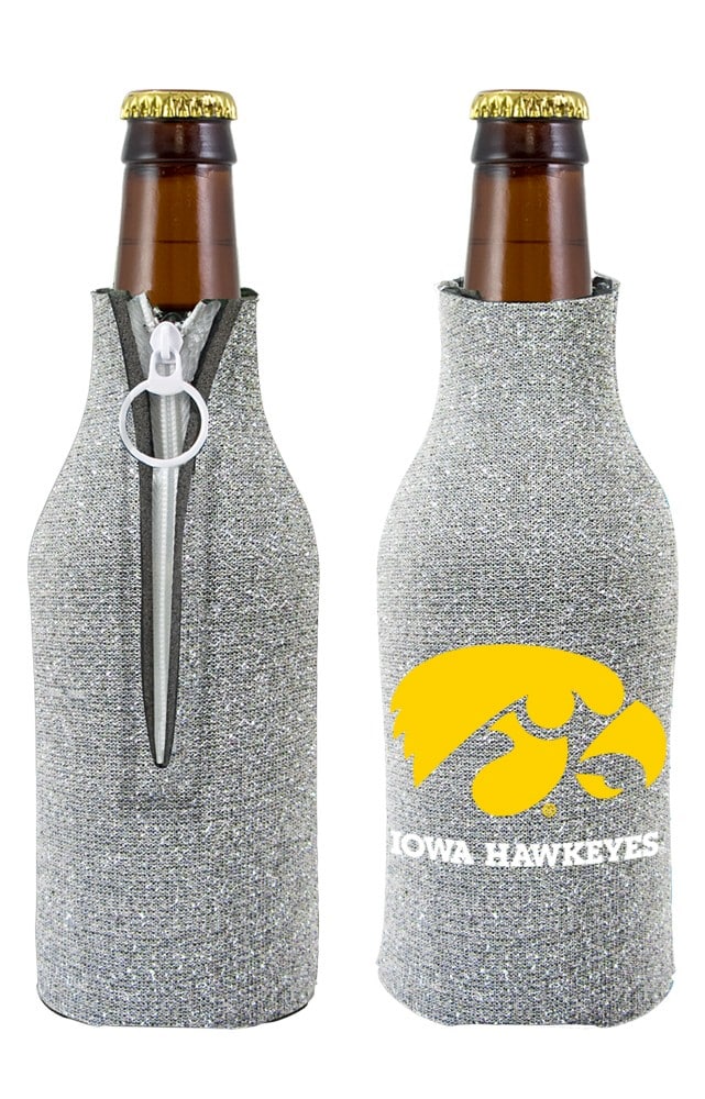 Iowa Hawkeyes Bottle Suit Holder - Glitter - Detroit Game Gear