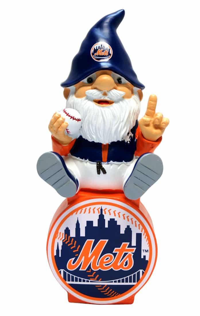 New York Mets Gnome On Team Logo - Detroit Game Gear
