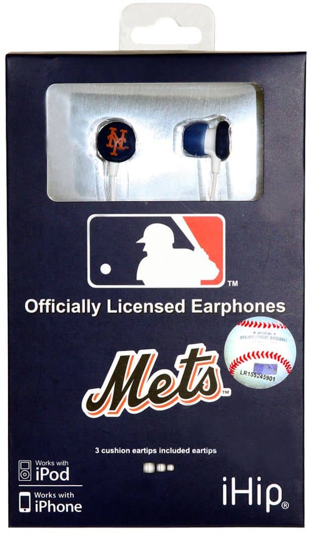 New York Mets Ear Buds - Detroit Game Gear