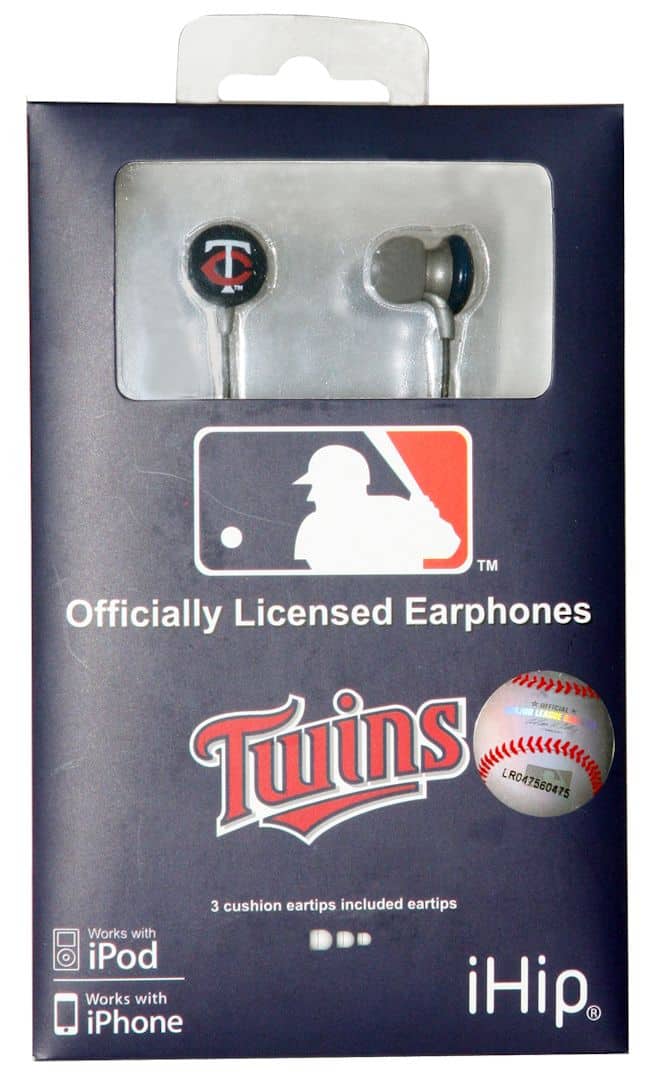 Minnesota Twins Ear Buds - Detroit Game Gear