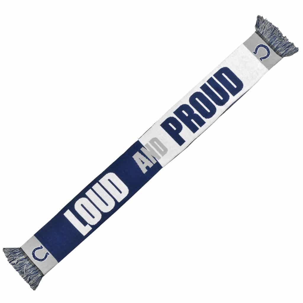 Indianapolis Colts Scarf - 2014 Slogan - Detroit Game Gear