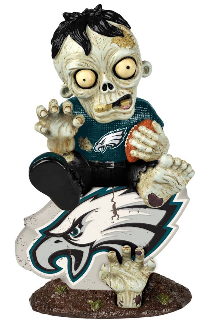 Philadelphia Eagles Zombie Figurine - On Logo - Detroit Game Gear