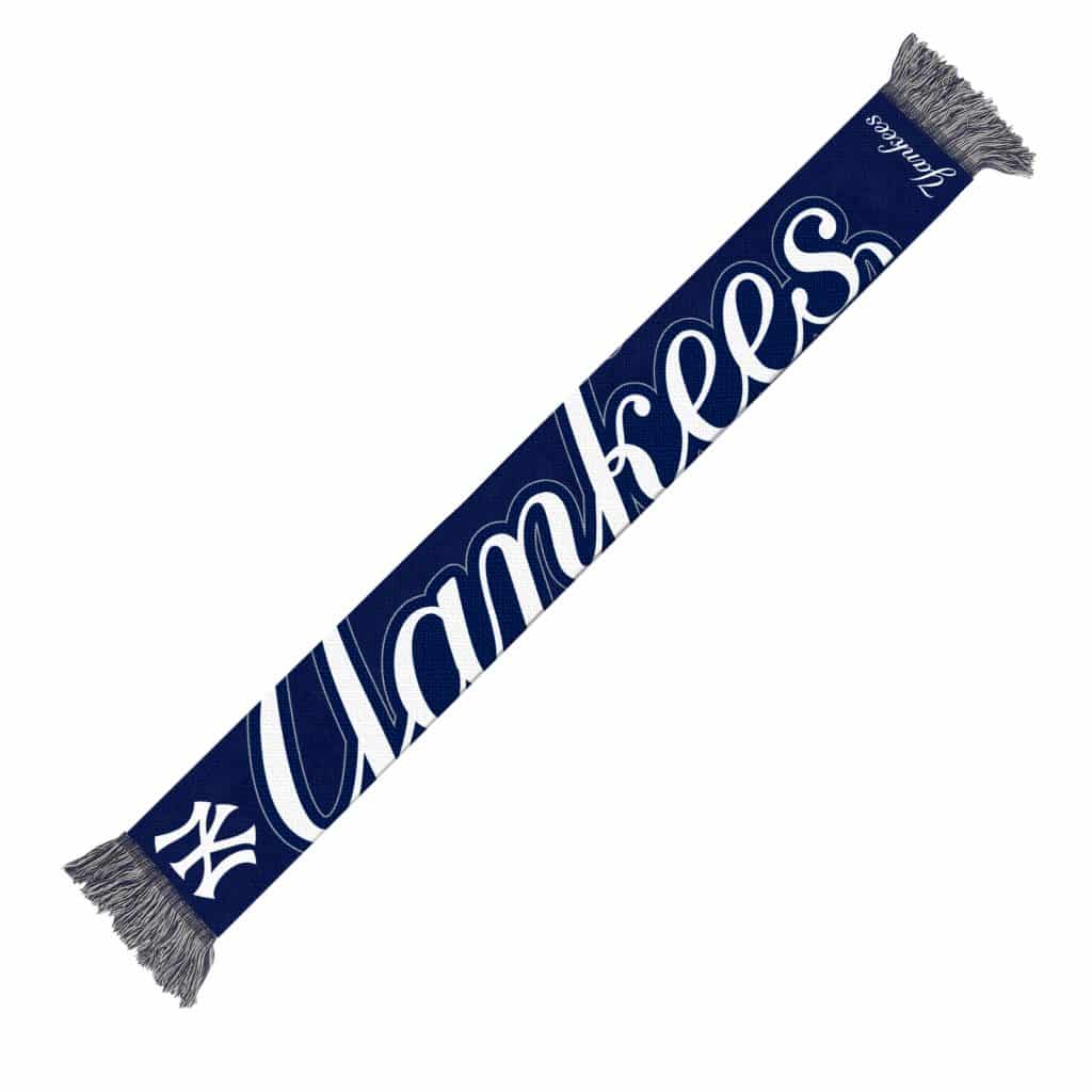 New York Yankees Scarf - 2014 Woodmark - Detroit Game Gear