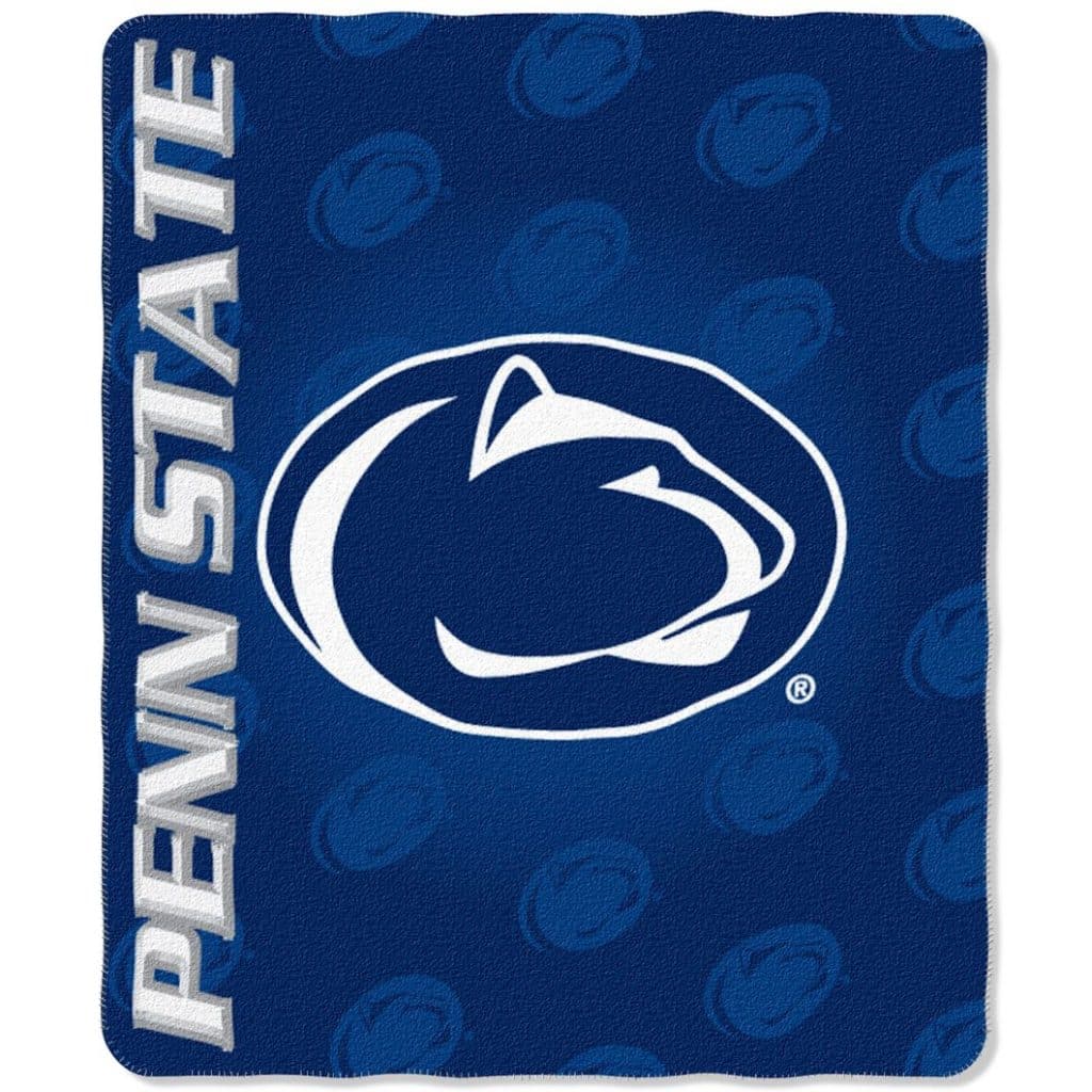 Penn State Nittany Lions 50x60 Fleece Blanket - Mark Design - Detroit ...