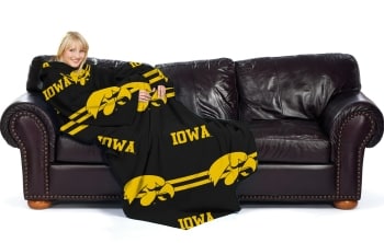 Iowa Hawkeyes Comfy Throw - Detroit Game Gear