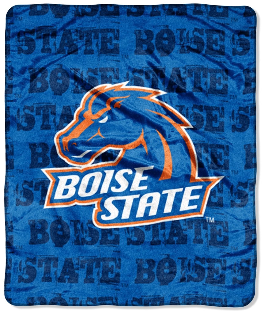 Boise State Broncos 46" x 60" Micro Raschel Throw Blanket - Detroit ...